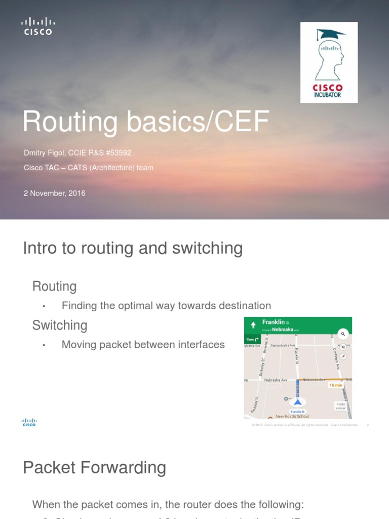 Webinar 01 - Routing Basics CEF | PDF | Routing | Internet Protocols Webinar 01 - Routing Basics CEF | PDF | Routing | Internet Protocols