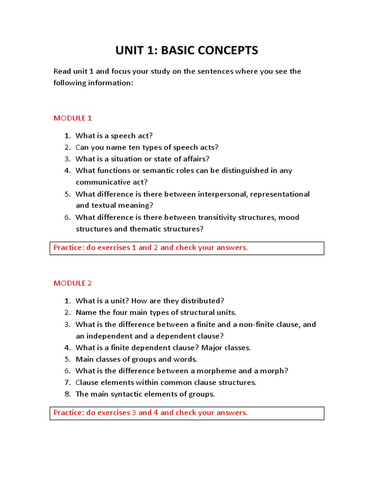 Linguistics Basics for Students | PDF