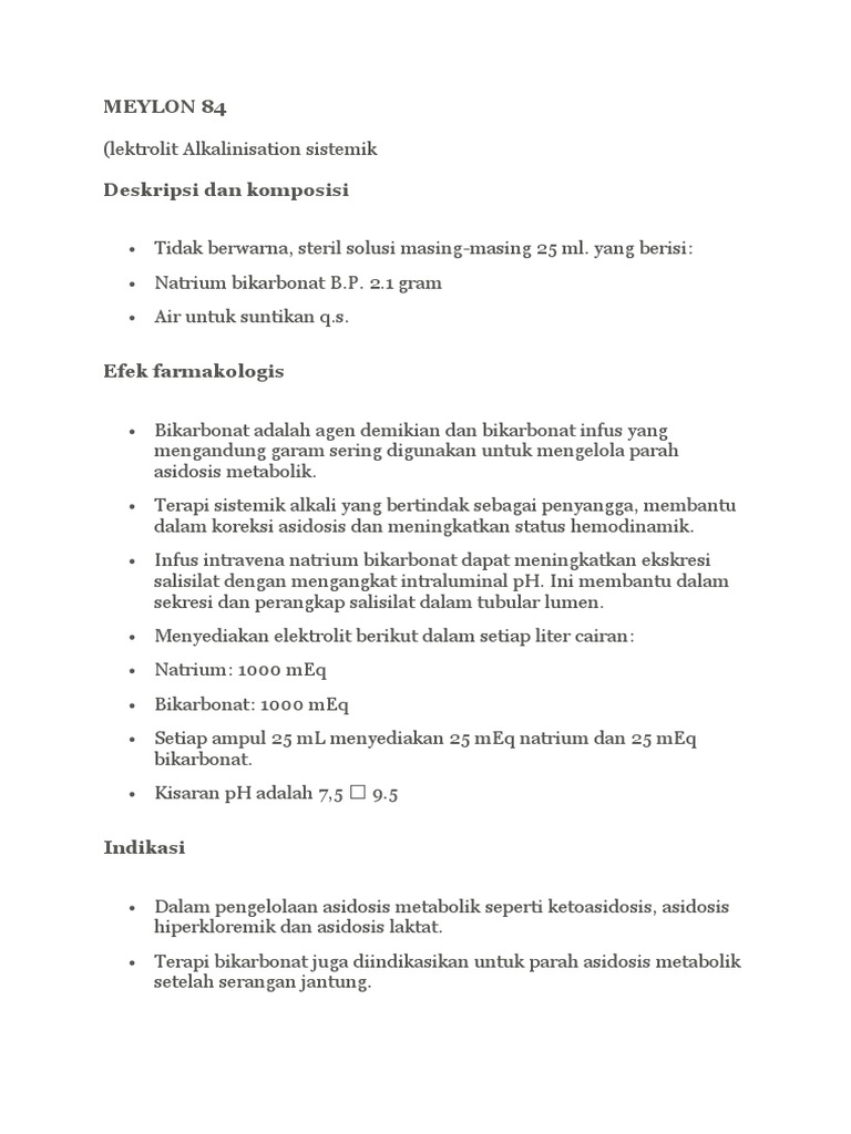 Panduan Penggunaan Meylon 84 | PDF | Kesehatan Holistik | Sains ...