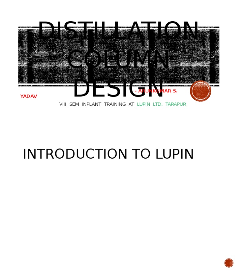 Optimizing Distillation Column Design through Insights from Training at ...