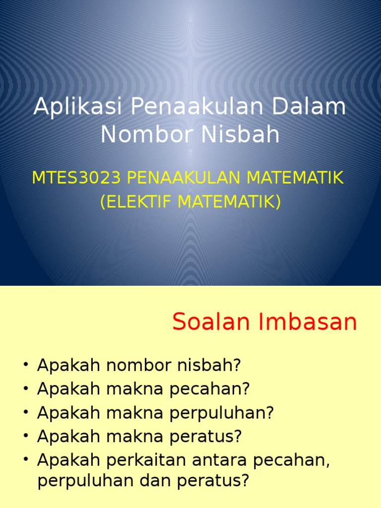 03 Nombor Nisbah Ver Imbasan | PDF