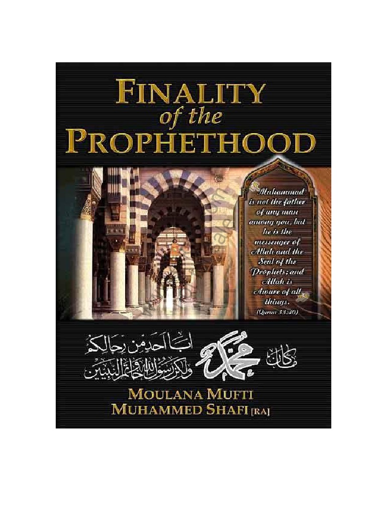 1388990966 Finality of the Prophethood | Prophets And Messengers In ...