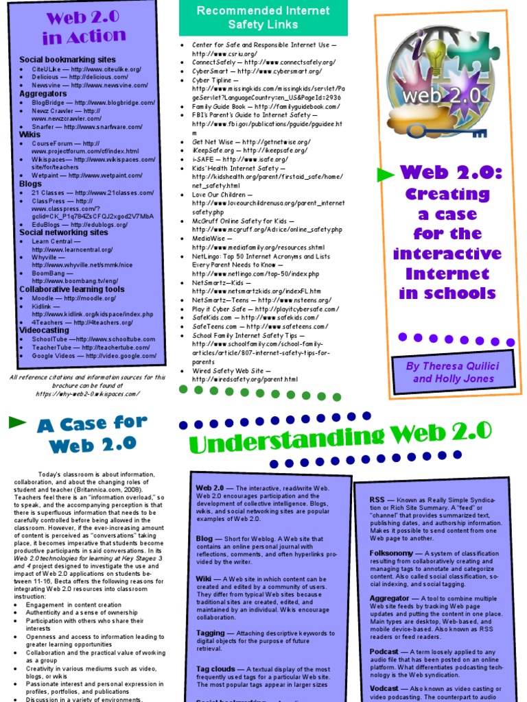 Web20 Brochure | PDF | Tag (Metadata) | Web 2.0
