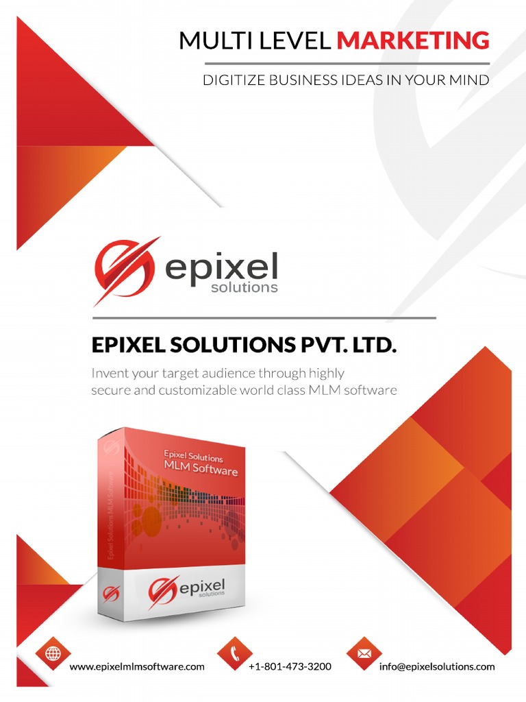 Brochure Epixel Solutions PVT LTD | PDF | Marketing | Business