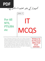 Complete - Notes of Inpage | PDF | Menu (Computing) | Window (Computing)