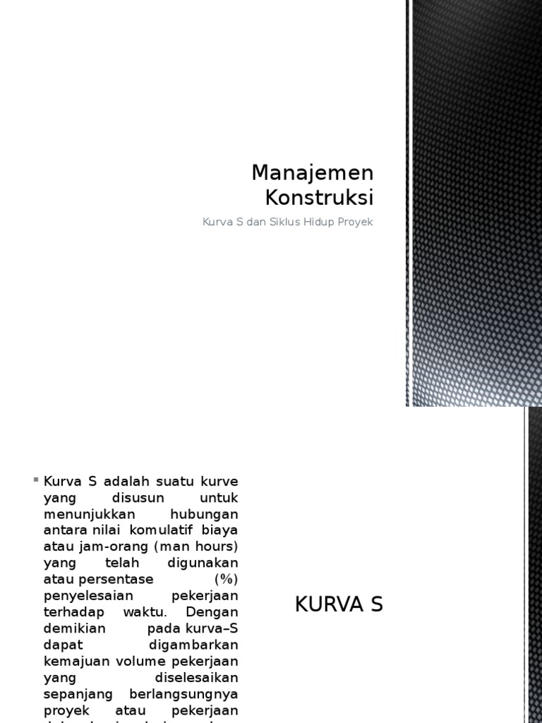 Manajemen Konstruksi Kurva S | PDF