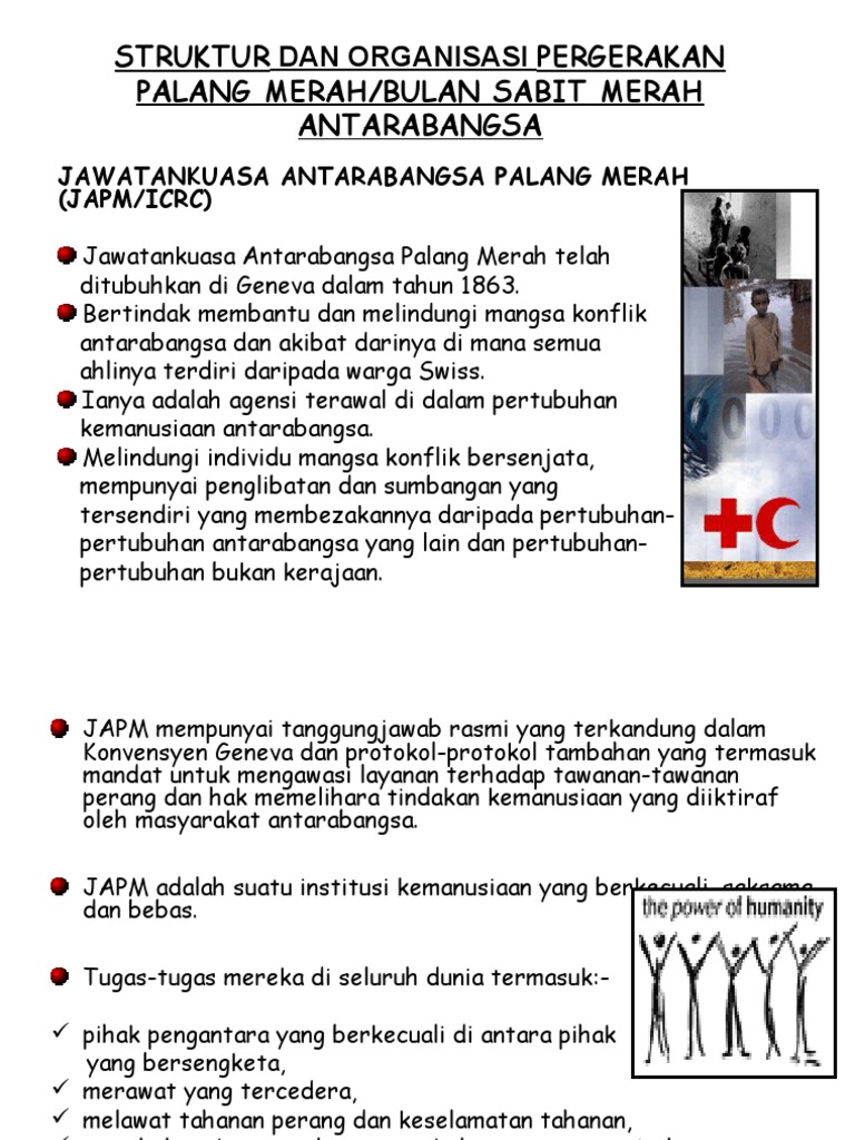 Bulan Sabit Merah Antarabangsa | PDF