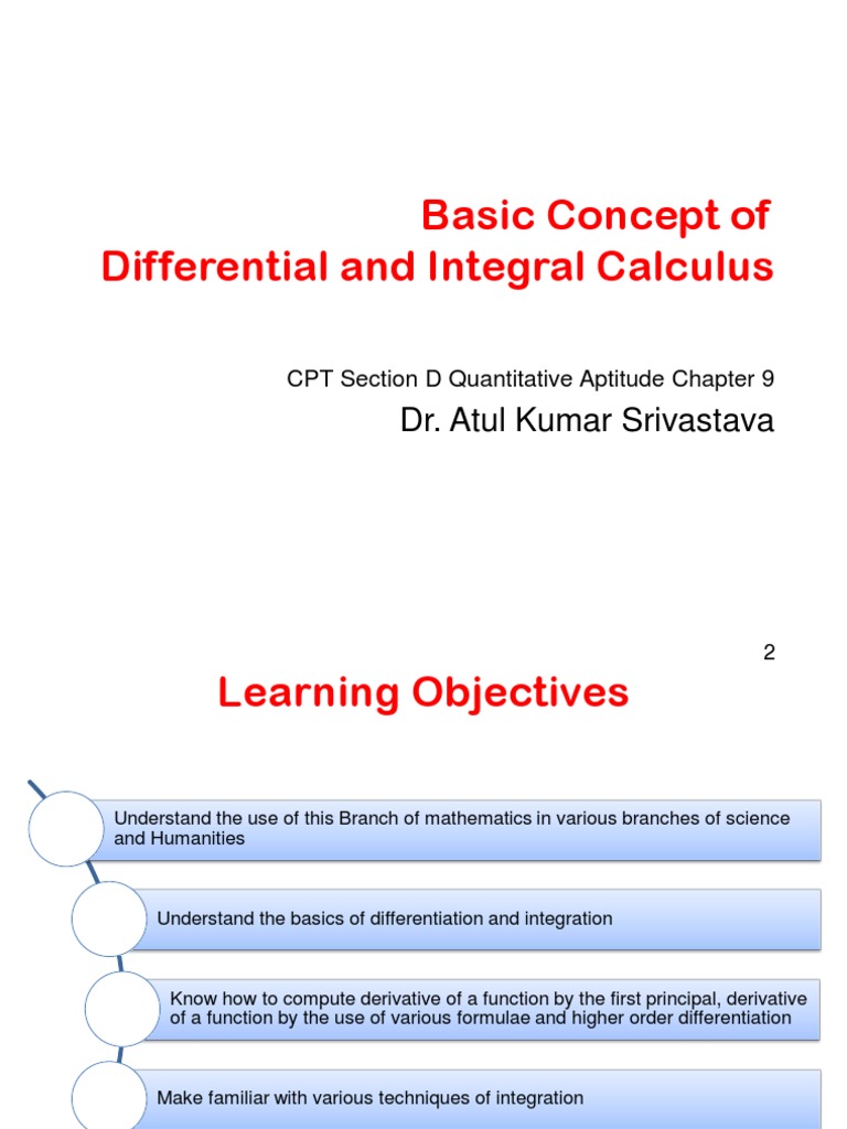 Integral Calculus Part 1 Pdf Derivative Integral