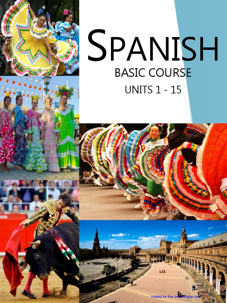 Spanish Basic Course Overview | PDF | Stress (Linguistics) | Imitation