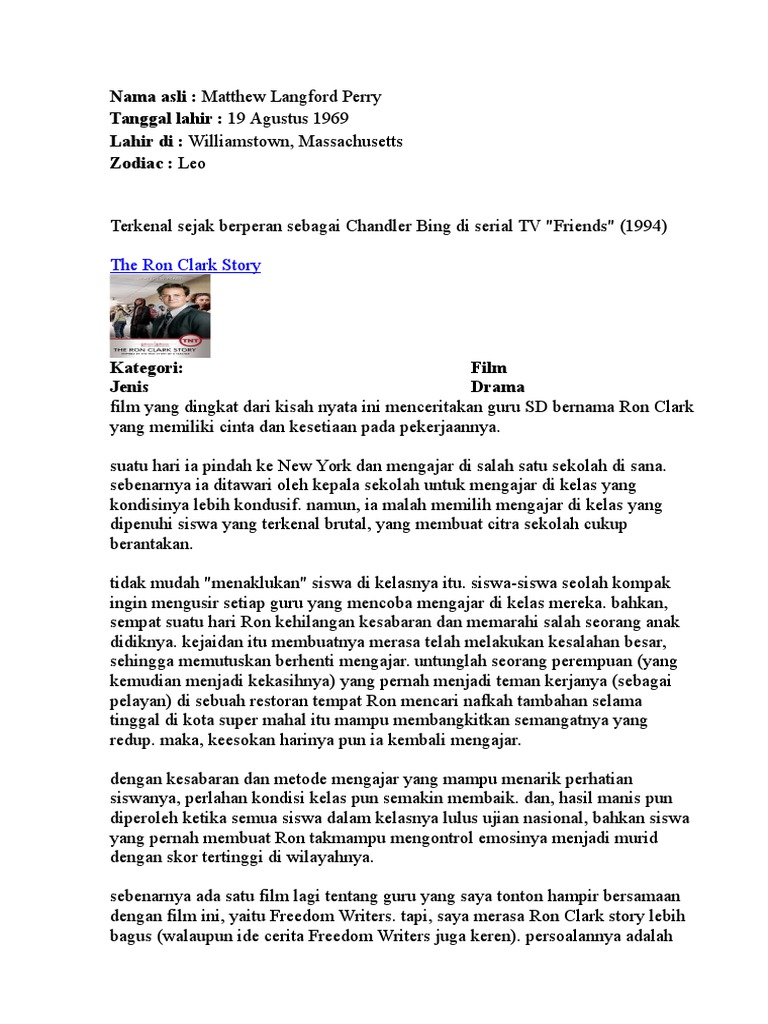 The Ron Clark Story | PDF