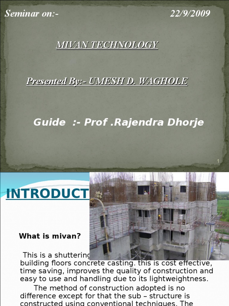 Mivan | PDF | Industries | Concrete