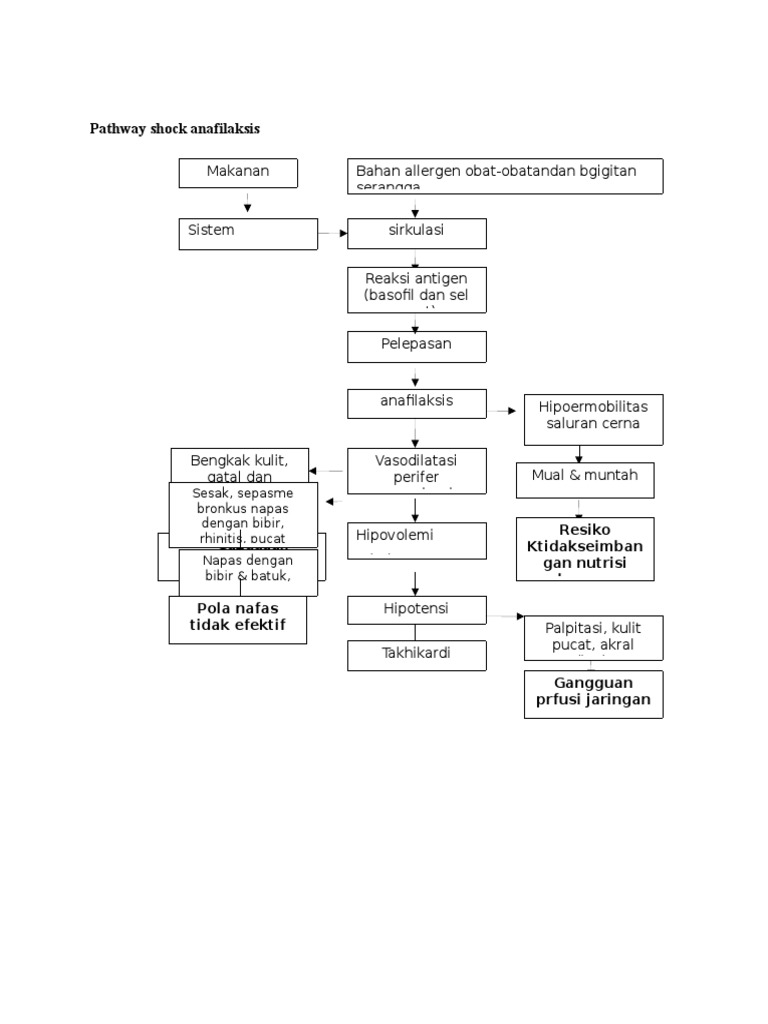 Persentase Pathway Shock Anafilaksis | PDF