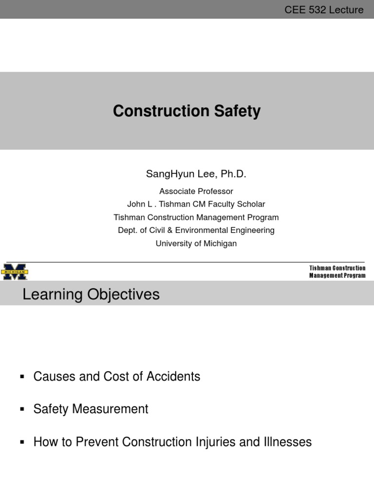 7.6 Construction Safety | PDF | Occupational Safety And Health ...