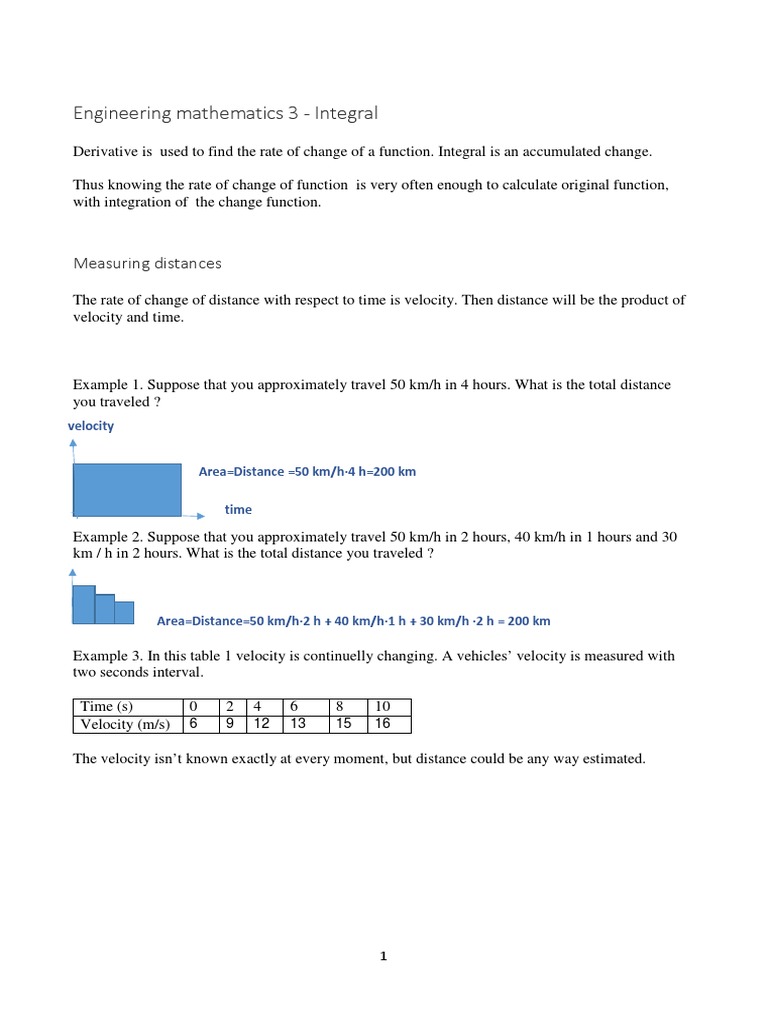 Integral Theory Version 2 Pdf Summation Integral