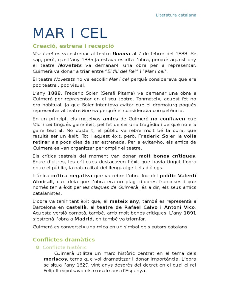 MAR I CEL Resum | PDF