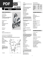 Honda Wave 100 Engine Specifications | PDF | Clutch | Horsepower
