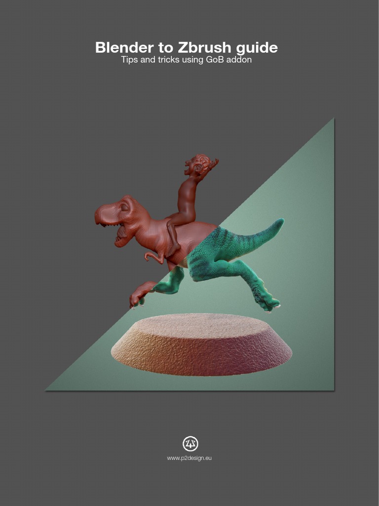 Tuto - Zbrush To Blender Ver 1.0 | PDF | Blender (Software ...