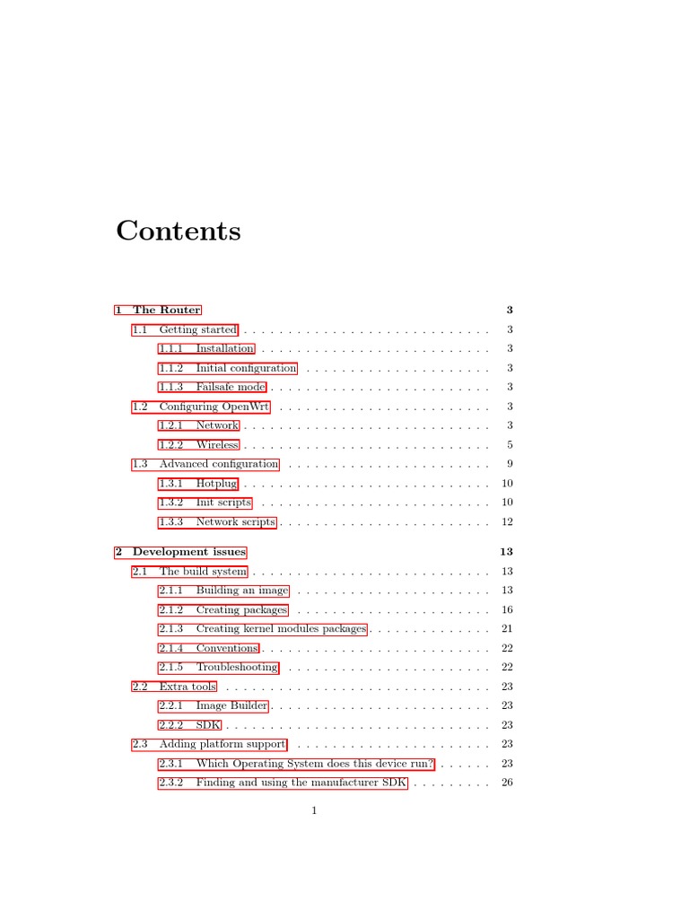 Openwrt | PDF | Booting | Command Line Interface