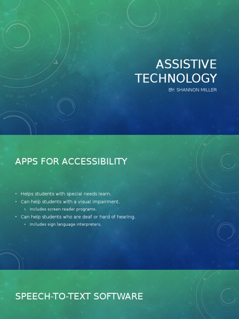 Assistive Technology | Download Free PDF | Special Education ...