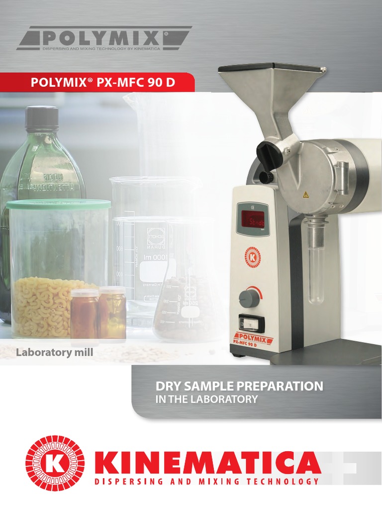 Polymix PX-MFC 90d Eng A4 | PDF | Mill (Grinding) | Nature