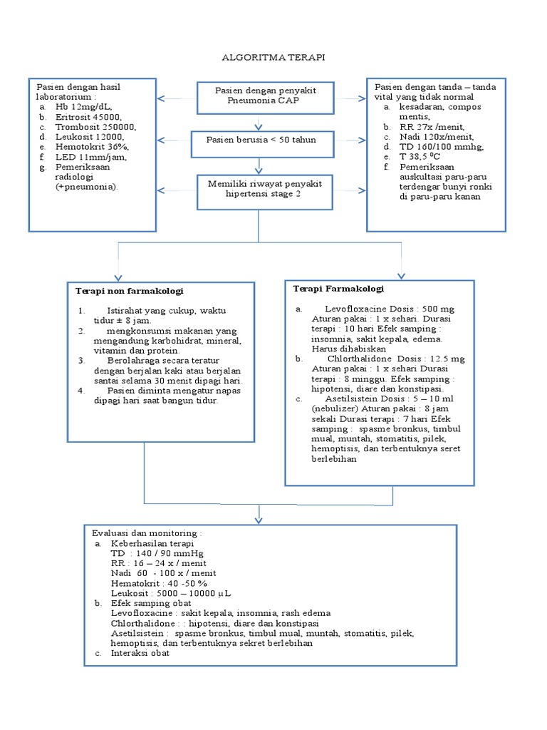 Algoritma Terapi Pneumonia Dewasa | PDF | Kesehatan Holistik | Sains ...