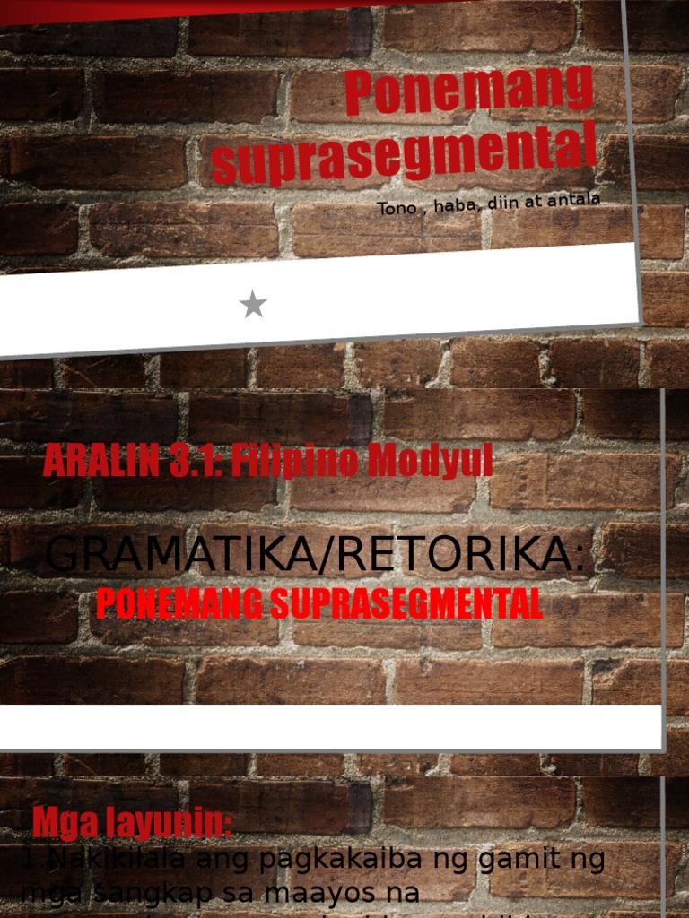 Suprasegmental | PDF