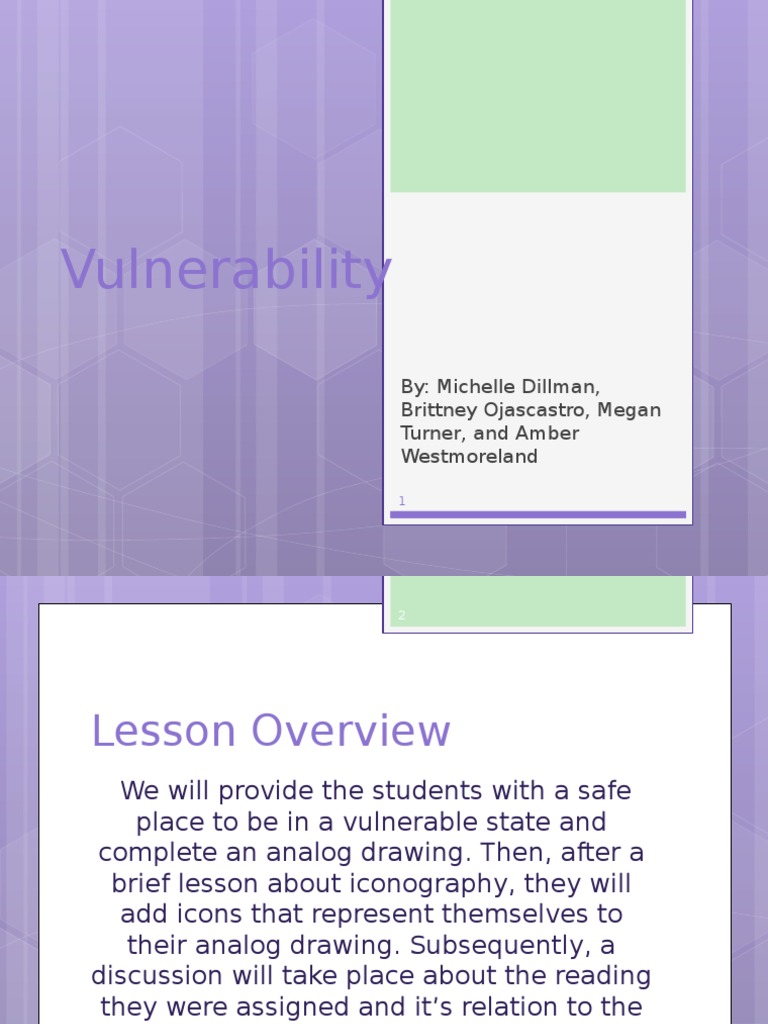 Exploring Vulnerability Through Art | PDF