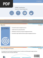 Lesson 4 - CAPM - Prep - Integration Management - V2 | PDF | Net ...