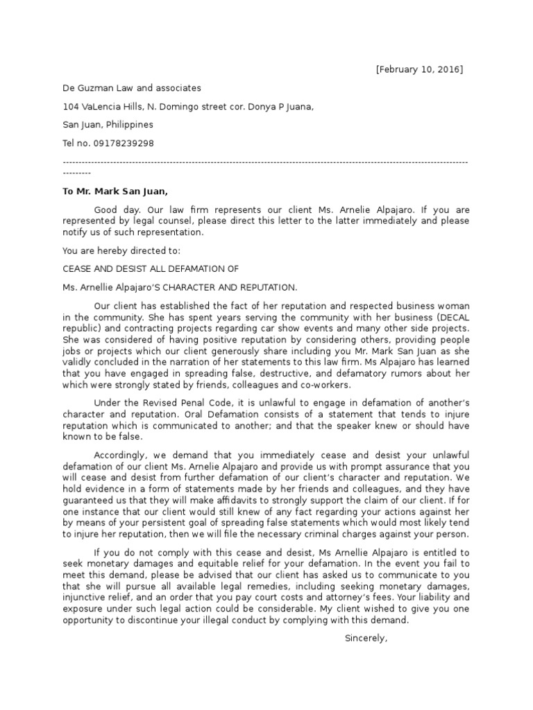 Oral Defamation | PDF