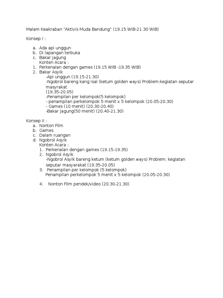 Konsep Makrab | PDF