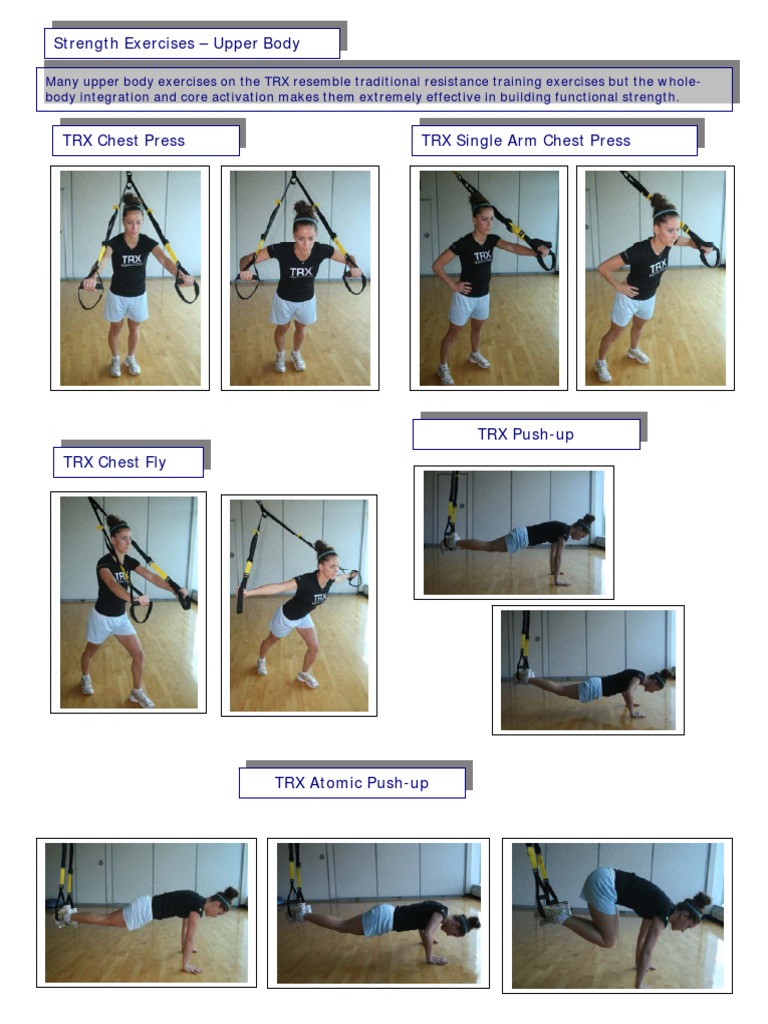 Strength Exercises - Upper Body | PDF