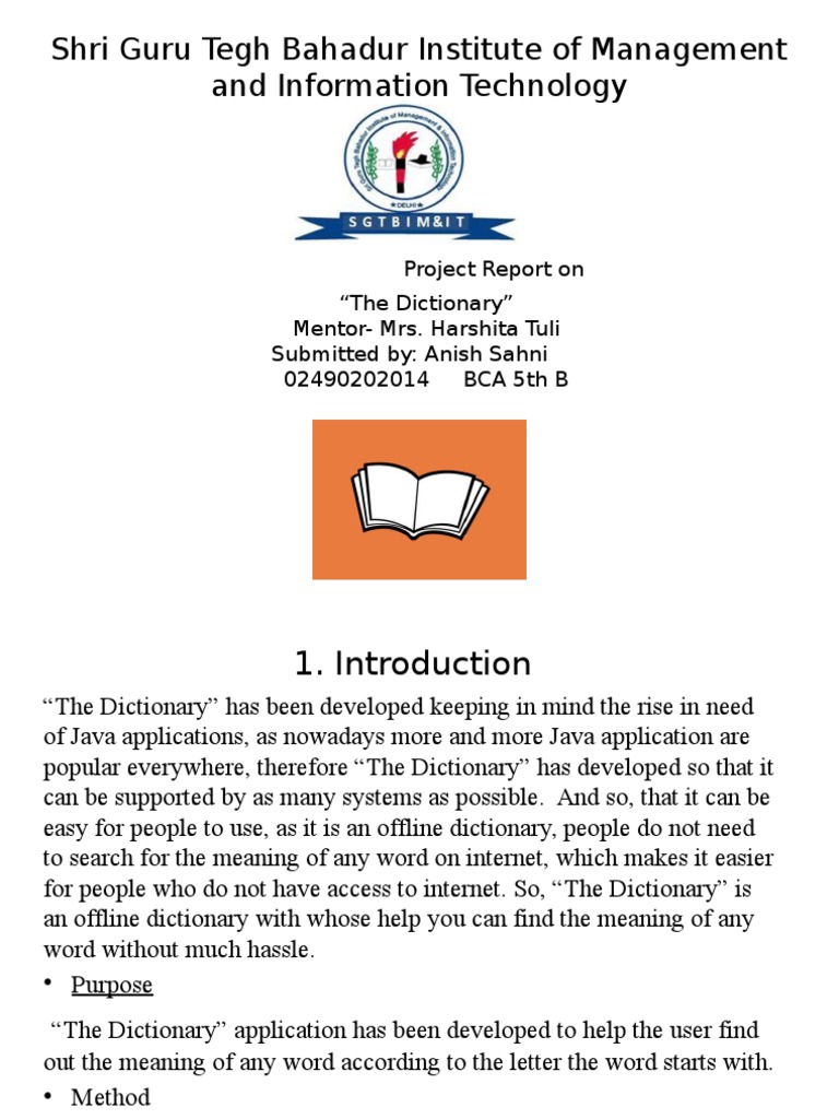 Shri Guru Tegh Bahadur Institute of Management and | PDF