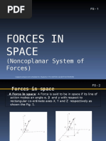 Lecture 9 - Resultants of Coplanar Force Systems | PDF | Force | Euclidean Vector