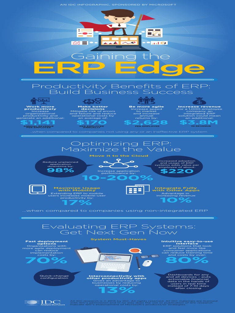 Microsoft Erp Infographic | PDF