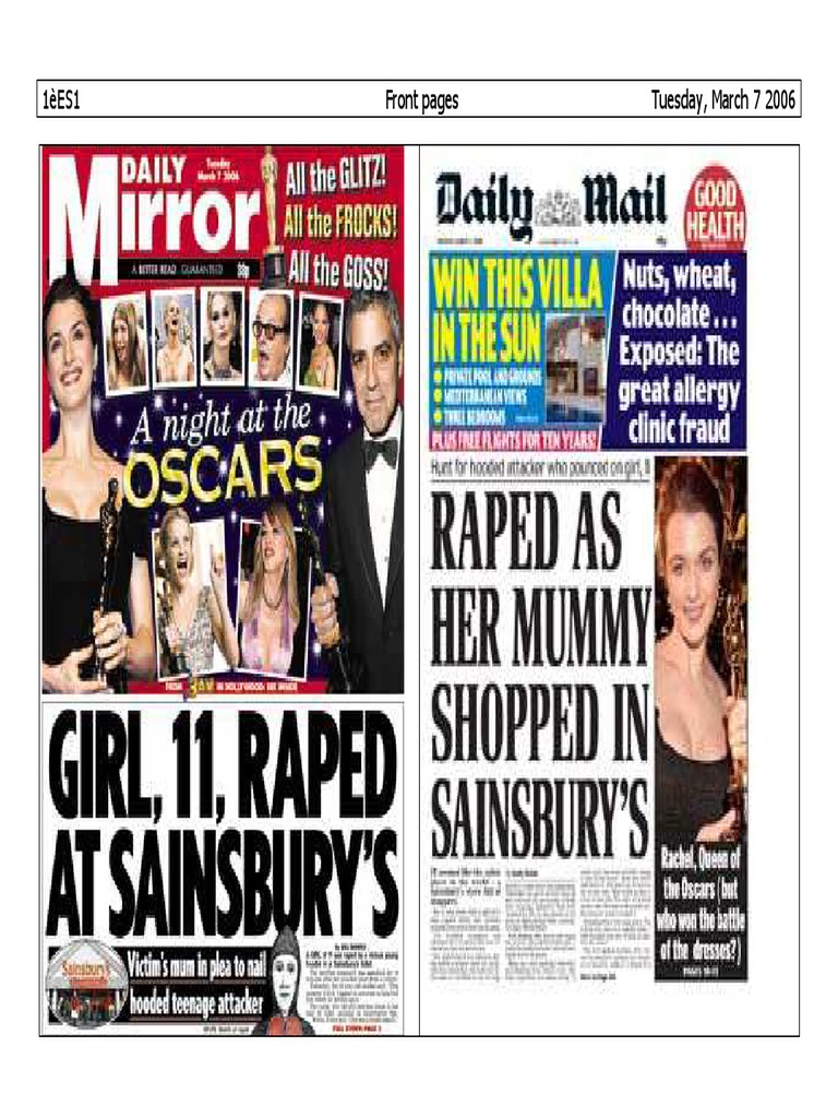 1èes1 Front Pages Tuesday, March 7 2006 | PDF