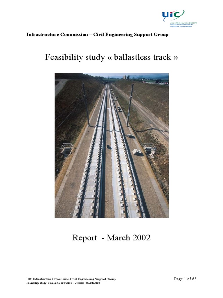 Ballastless Track | PDF | Track (Rail Transport) | Rail Transport