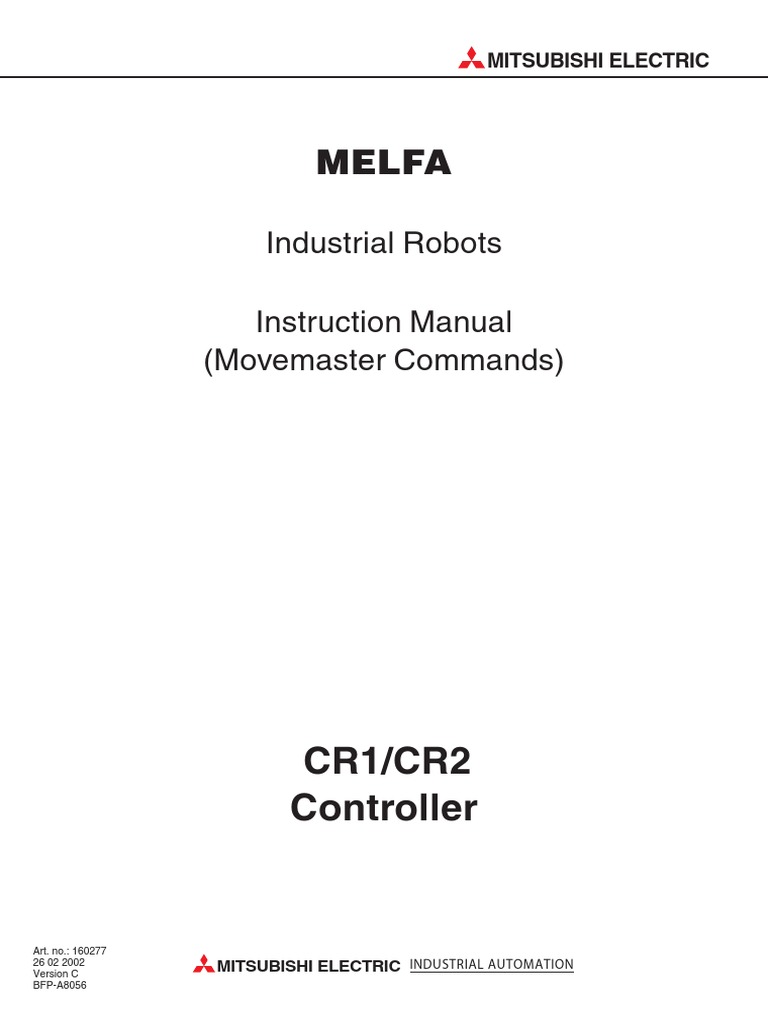 Move Master Pdf Parameter Computer Programming Robot