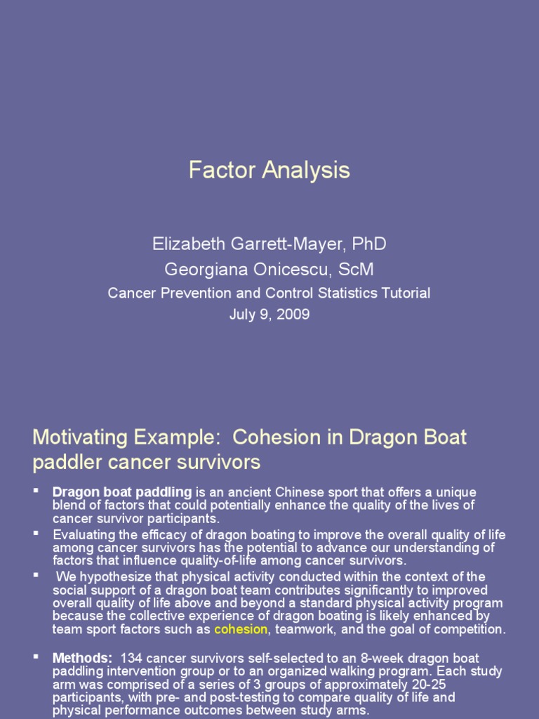 CPC Factoranalysis | PDF | Factor Analysis | Correlation And Dependence