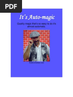Magic Tricks PDF | PDF | Magic (Illusion) | Mentalism