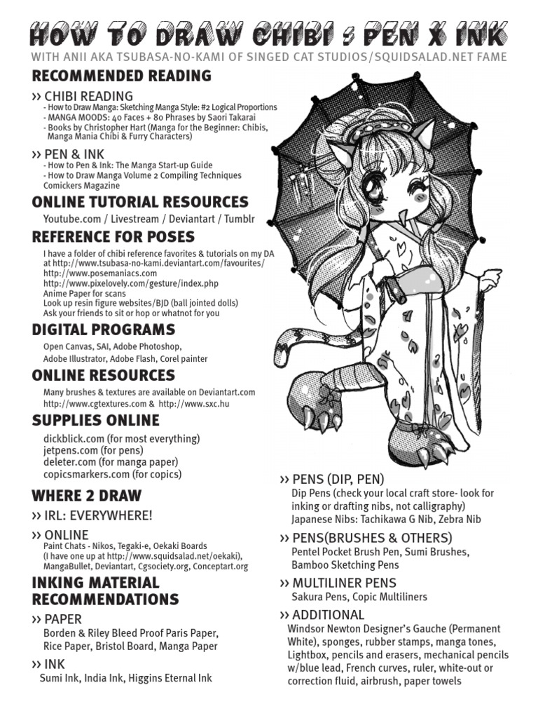 Chibi Drawing Guide for Artists | PDF
