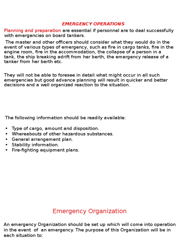 Emergency Procedures | PDF | Firefighting | Ships