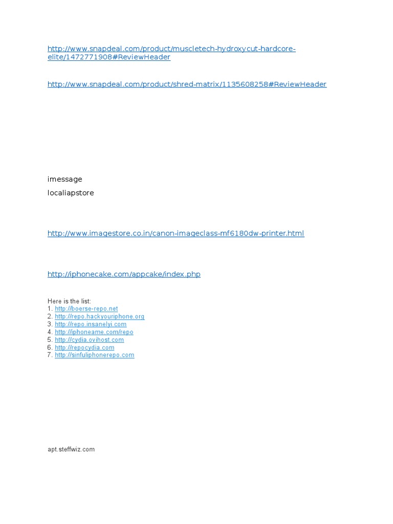 Imessage Localiapstore: Here Is The List: 1. 2. 3. 4. 5. 6. 7 | PDF | I ...
