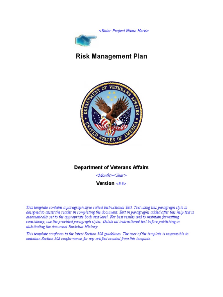 Risk Management Plan | PDF | Risk Management | Risk