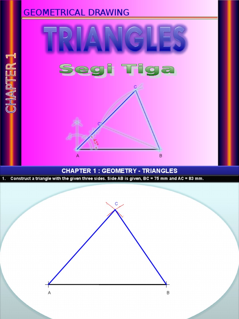 Chapter1 Triangles | PDF | Triangle | Classical Geometry