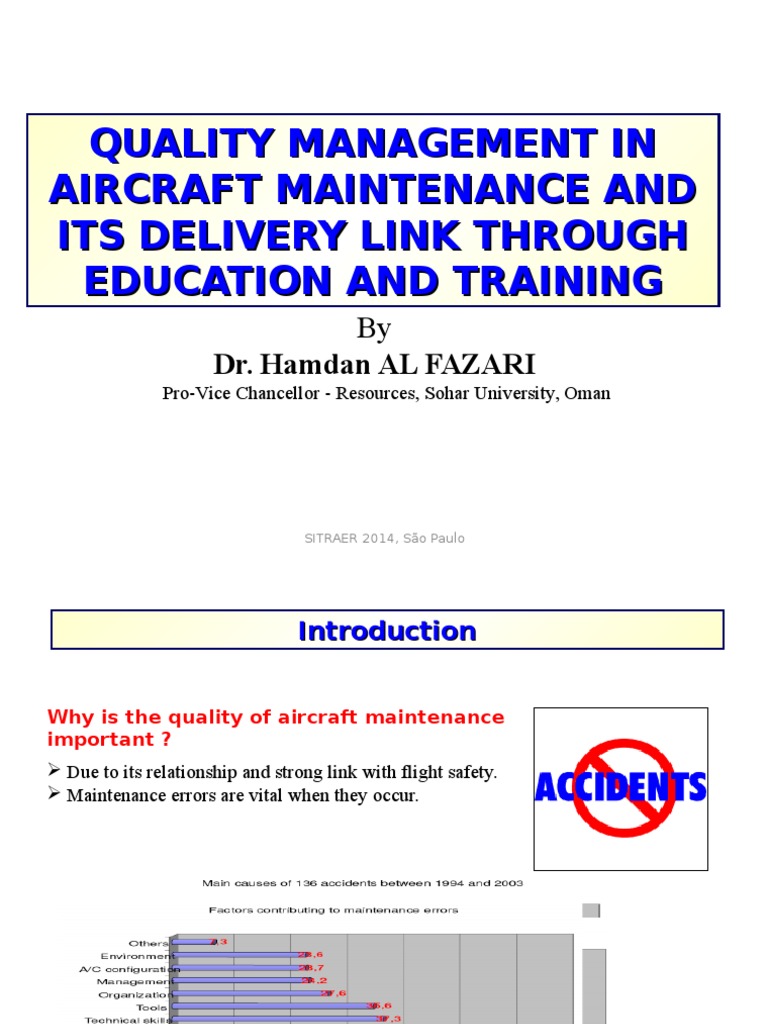 Aircraft Maintenance Quality Management | PDF | Aerospace Engineering ...