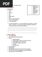 History Taking Format | PDF | Self-Improvement