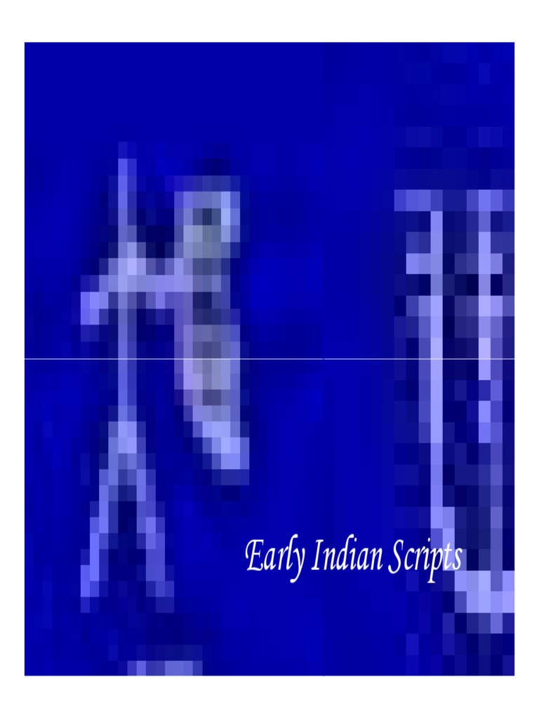 Early Indian Scripts | PDF | Consonant | Syllable
