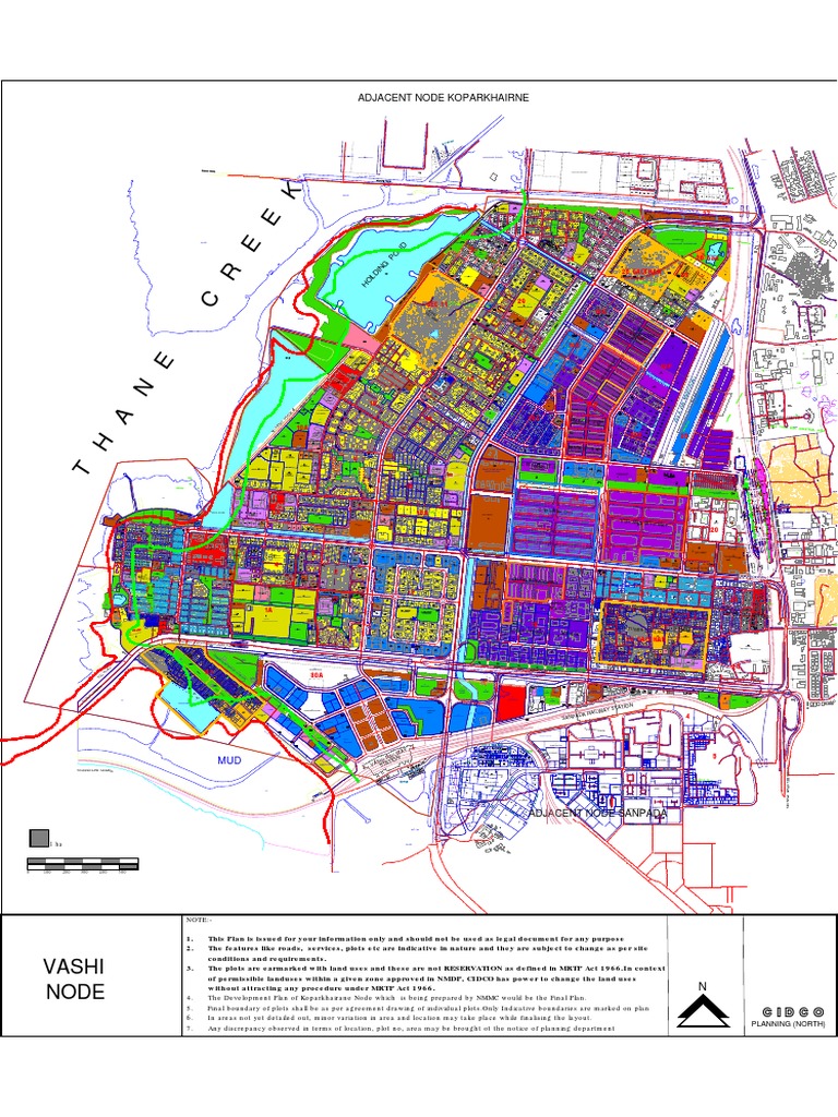Vashi Nodal Plan for TP | Nature