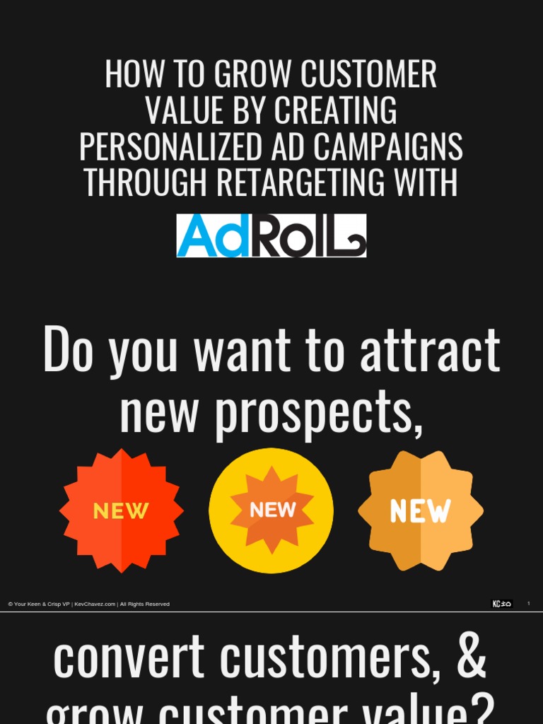 How To Grow Customer Value by Creating Personalized AD Campaigns ...