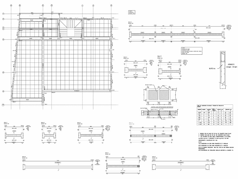 Plano Estructural Entrepiso 02